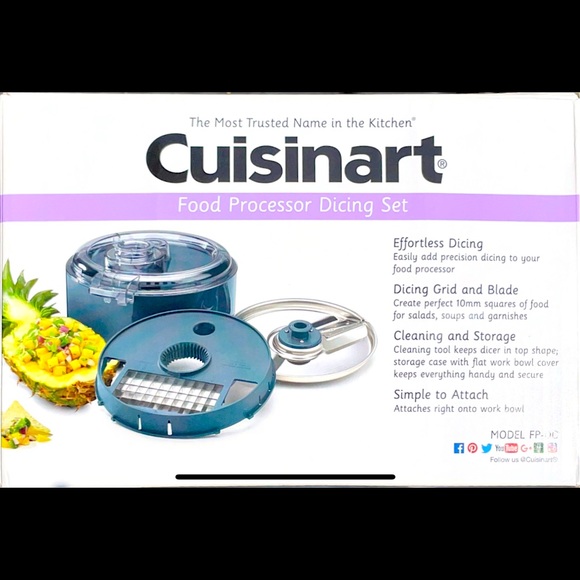 Cuisinart | Kitchen | Cuisinart Dicing Accessory Kit For Elemental Series Food Processors | Poshmark